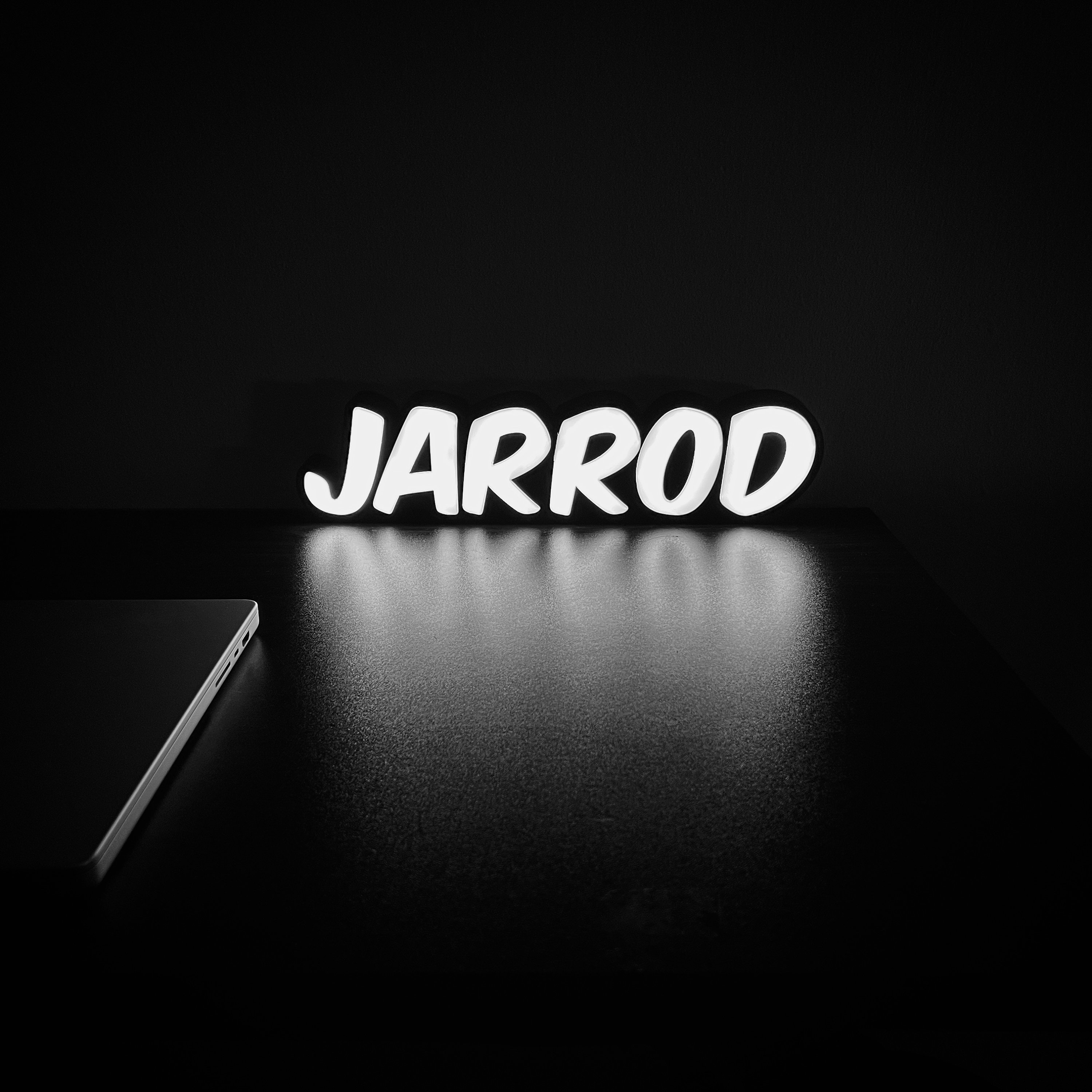 Custom LED Sign for 3D Printing STL File - Etsy