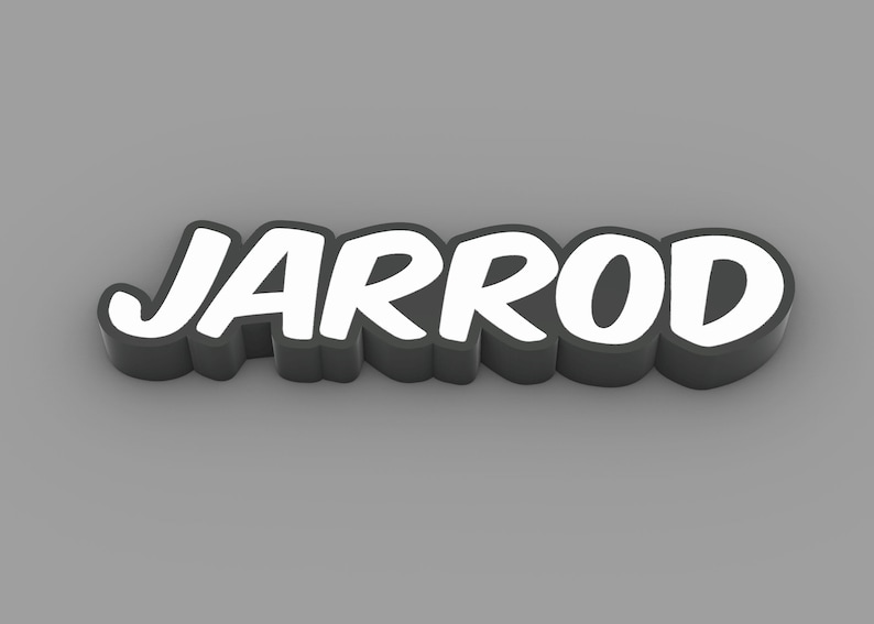 Custom LED Sign for 3D Printing - STL File - Etsy