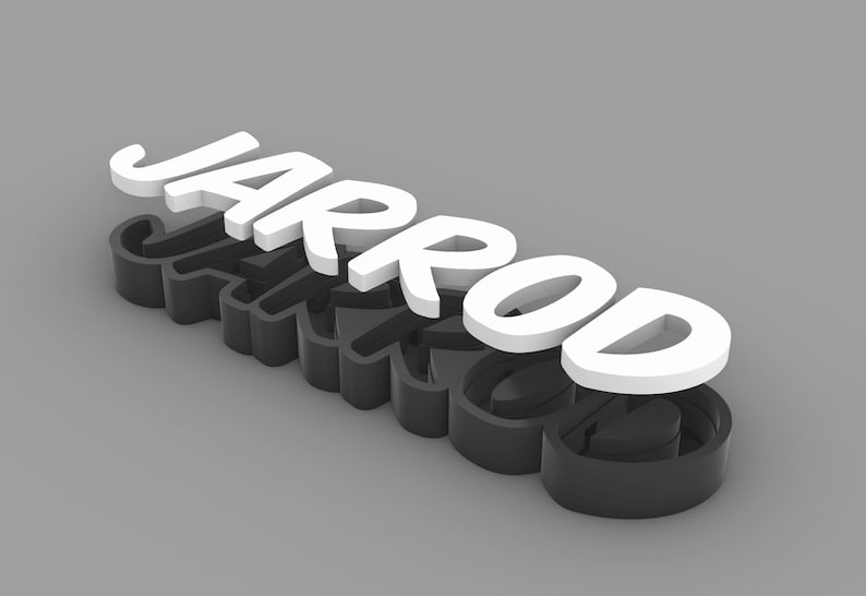 Custom LED Sign for 3D Printing - STL File - Etsy