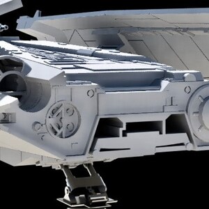 Fondor Haulcraft Starship Inspired From Andor Luthen Rael - Etsy