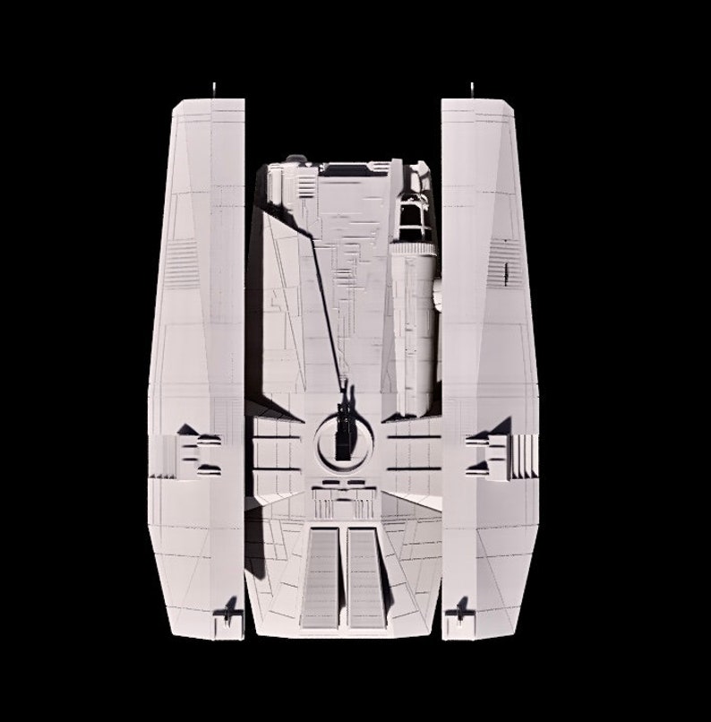 Fondor Haulcraft Starship Inspired From Andor Luthen Rael - Etsy