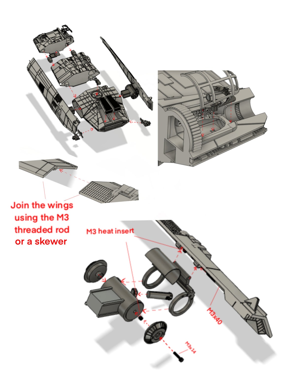 Fondor Haulcraft Starship Inspired From Andor Luthen Rael - Etsy Canada