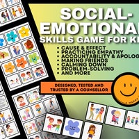 Social Skills Bingo for Autism, Communication Game (PDF Pattern) - Etsy