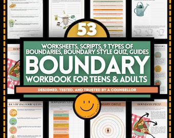The Boundary Cheat Sheet A List of Exactly What to (Download Now) - Etsy