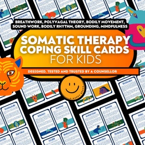 Somatic Experiencing SE Exercises Therapy Coping Kids Exercises for ...