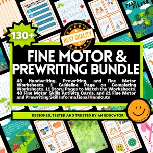 Prewriting Worksheets Fine Motor Skills Child Development Resource ...