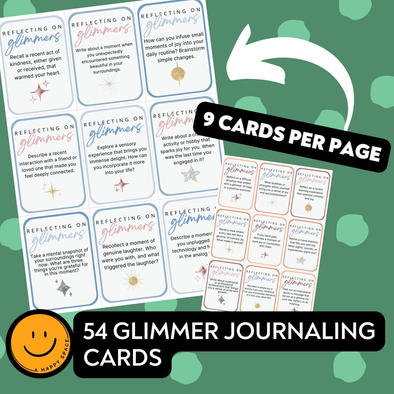 Glimmers Triggers Worksheets Journaling Cards Polyvagal Deb Dana ...