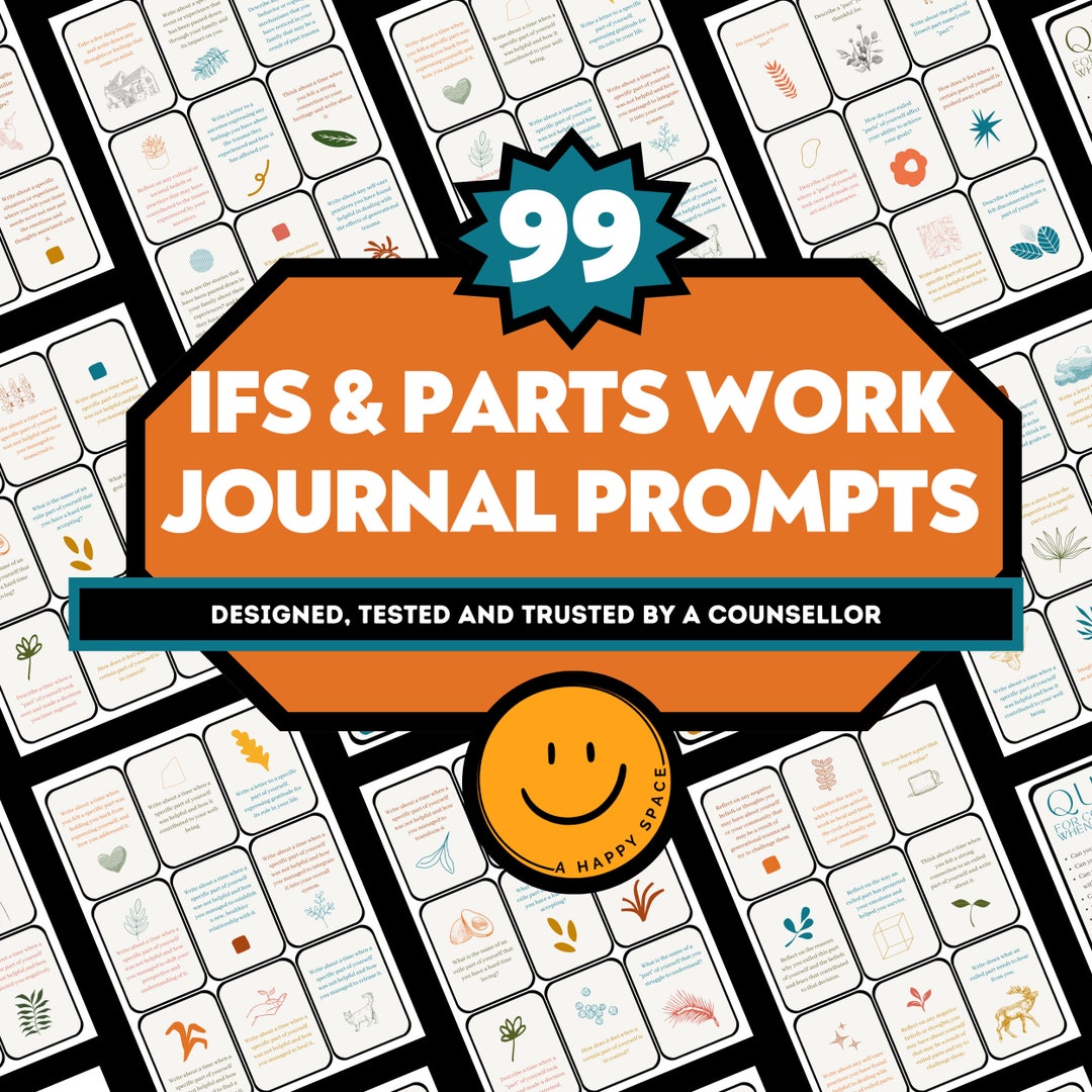 Internal Family Systems IFS Parts Work Journal Prompts for Therapists ...