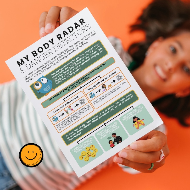 Polyvagal Theory Worksheets for Kids Cheatsheet Nervous System ...