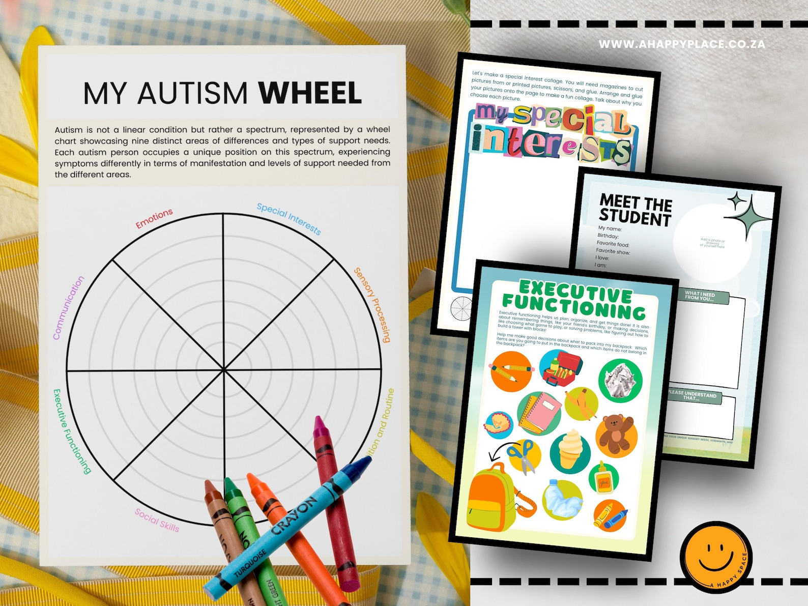 Neurodiversity Affirming Workbook Therapy Children Autism Spectrum ADHD ...