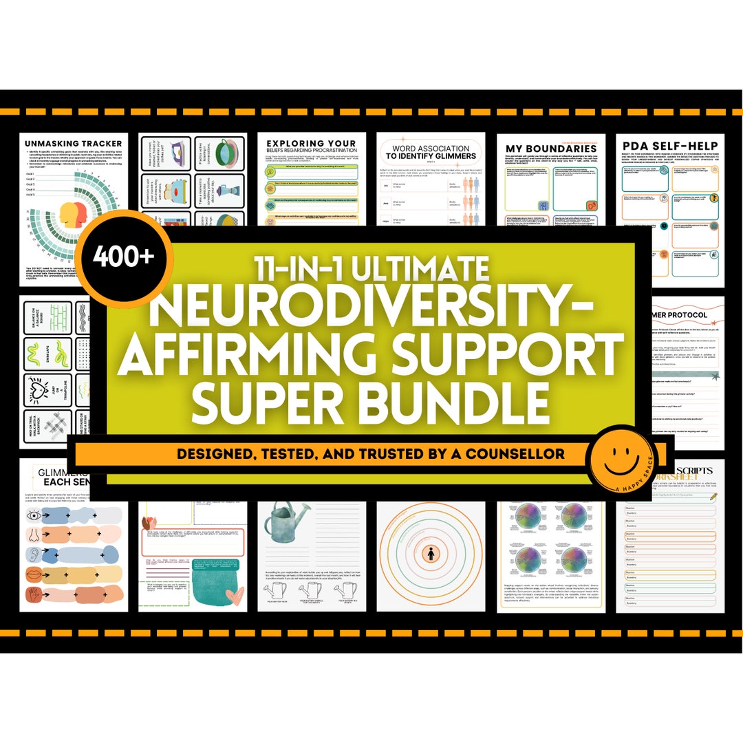 Neurodiversity Affirming Support Guide Therapy Counselling Autism ...