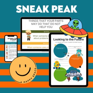 Internal Family Systems Child Resource Bundle Parts Work IFS Worksheets ...