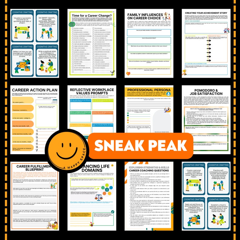 Career Coaching Toolkit Guidance Counseling Techniques Job Crafting ...