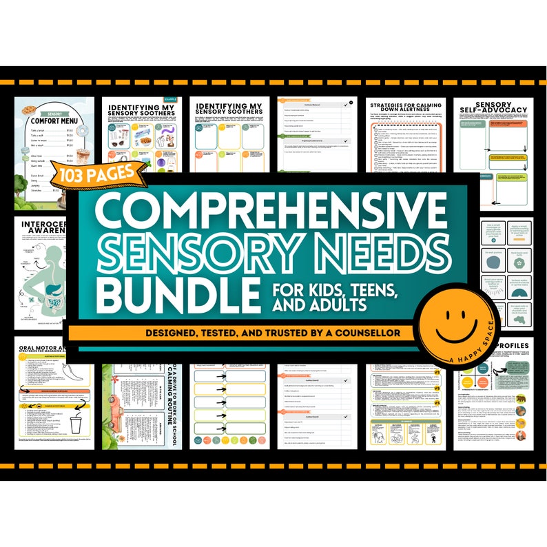 Sensory Profiles Breaks Sensitivities Needs Autism SPD Processing ADHD ...