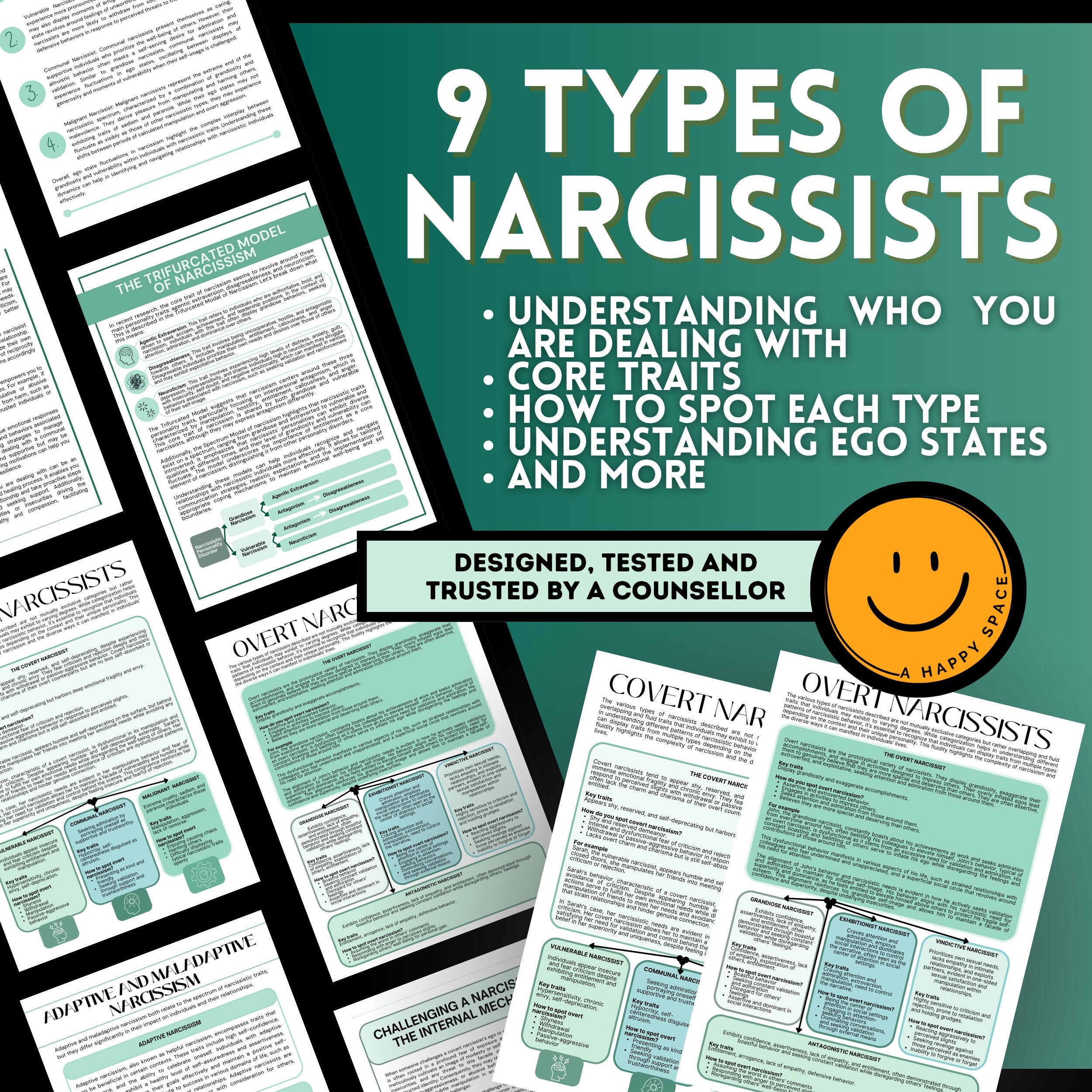 Narcissism Types Cheat Sheets Narcissistic Abuse Recovery Gaslighting C ...