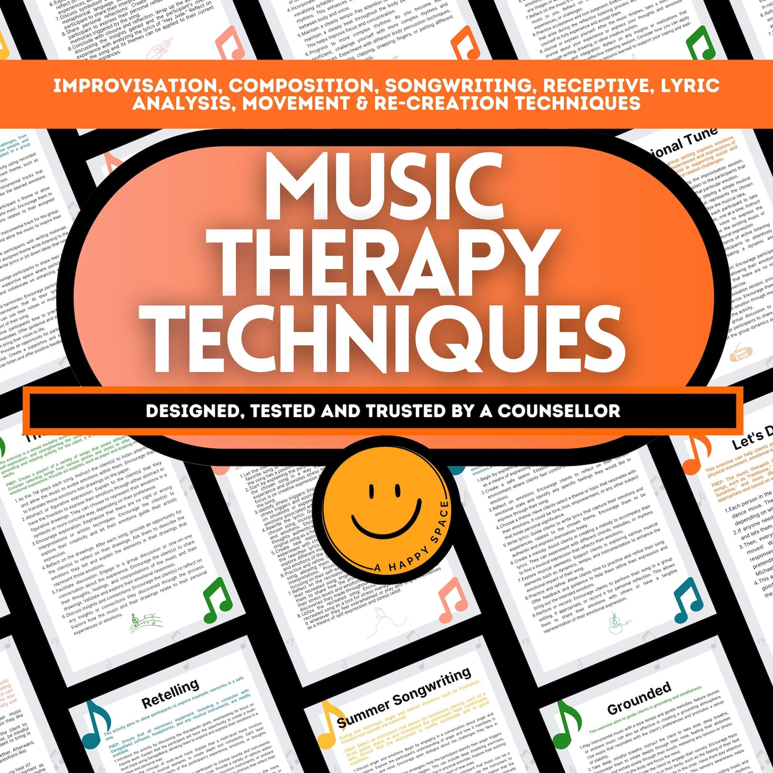 Music Therapy Techniques Session Ideas Creative Interventions ...