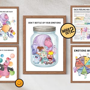 Inside Out 2 Poster PNG, Printable Positive Affirmations for Kids, Calm ...