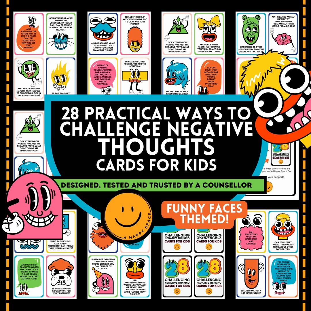 Practical Ways Challenge Negative Thoughts Thinking Styles Cognitive ...