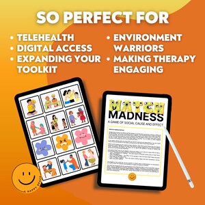 Cause and Effect Game Kids Executive Functioning ASC ASD Emotional ...