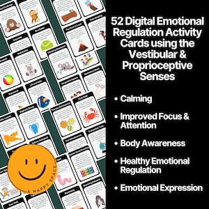 Heavy Work Proprioception & Vestibular Emotional Regulation Activity ...