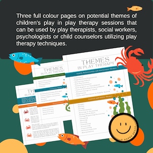 Play Therapy Themes of Children's Therapist Resource Child Counseling ...