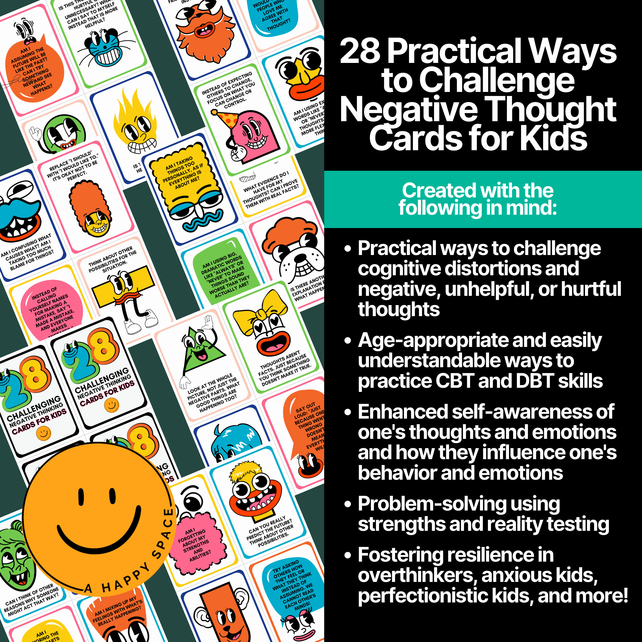 Practical Ways Challenge Negative Thoughts Thinking Styles Cognitive ...