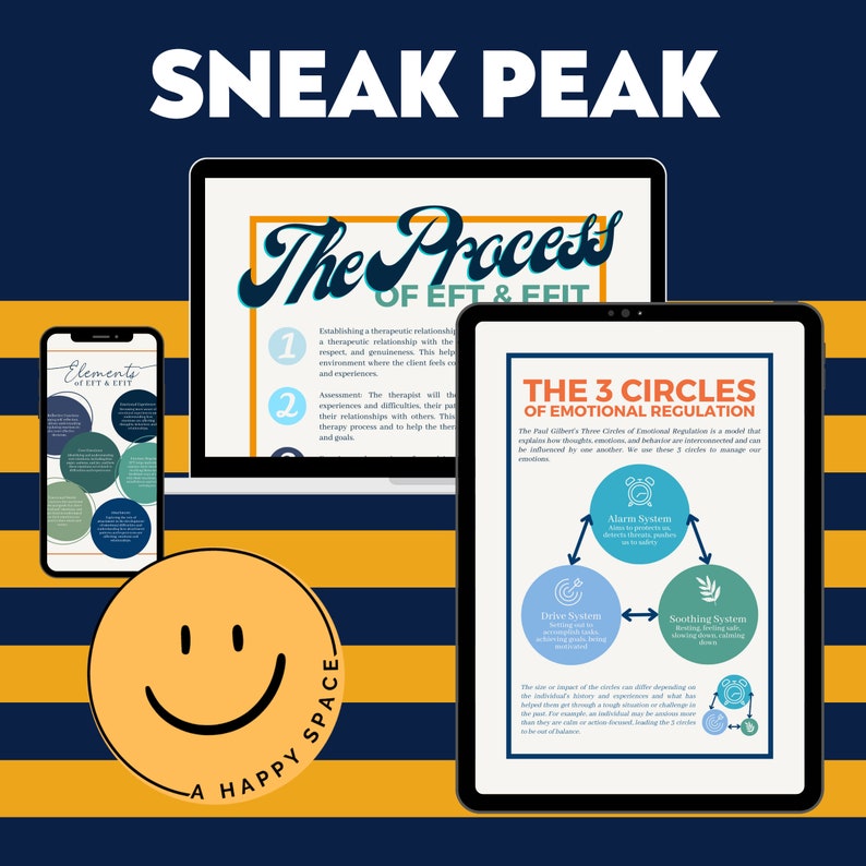 Emotion Focused Individual Therapy EFIT for Therapist EFT Cheat Sheets ...