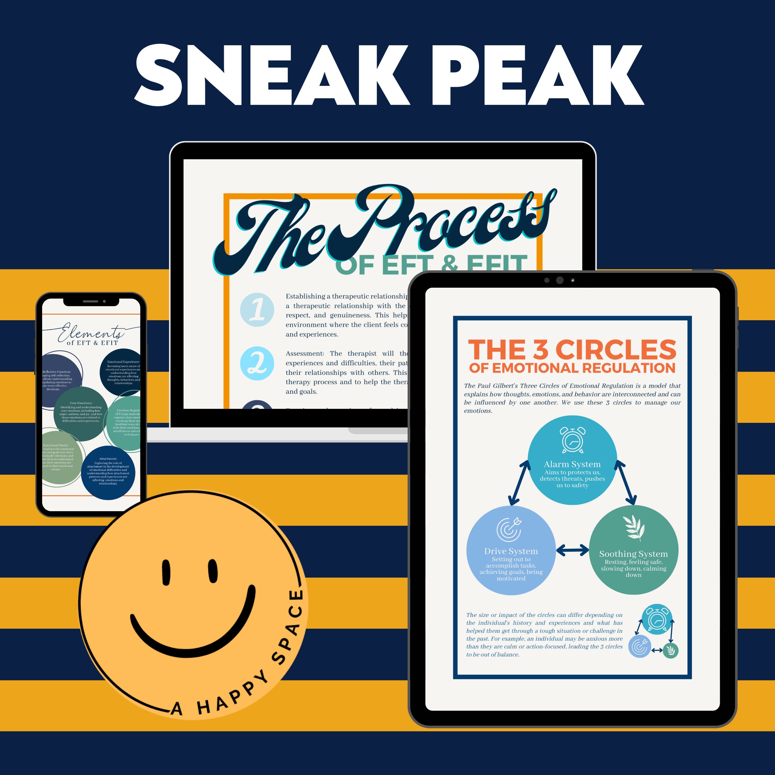 Emotion Focused Individual Therapy EFIT for Therapist EFT Cheat Sheets ...