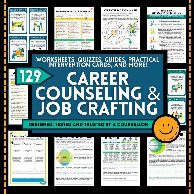 Career Coaching Toolkit Guidance Counseling Techniques Job Crafting ...