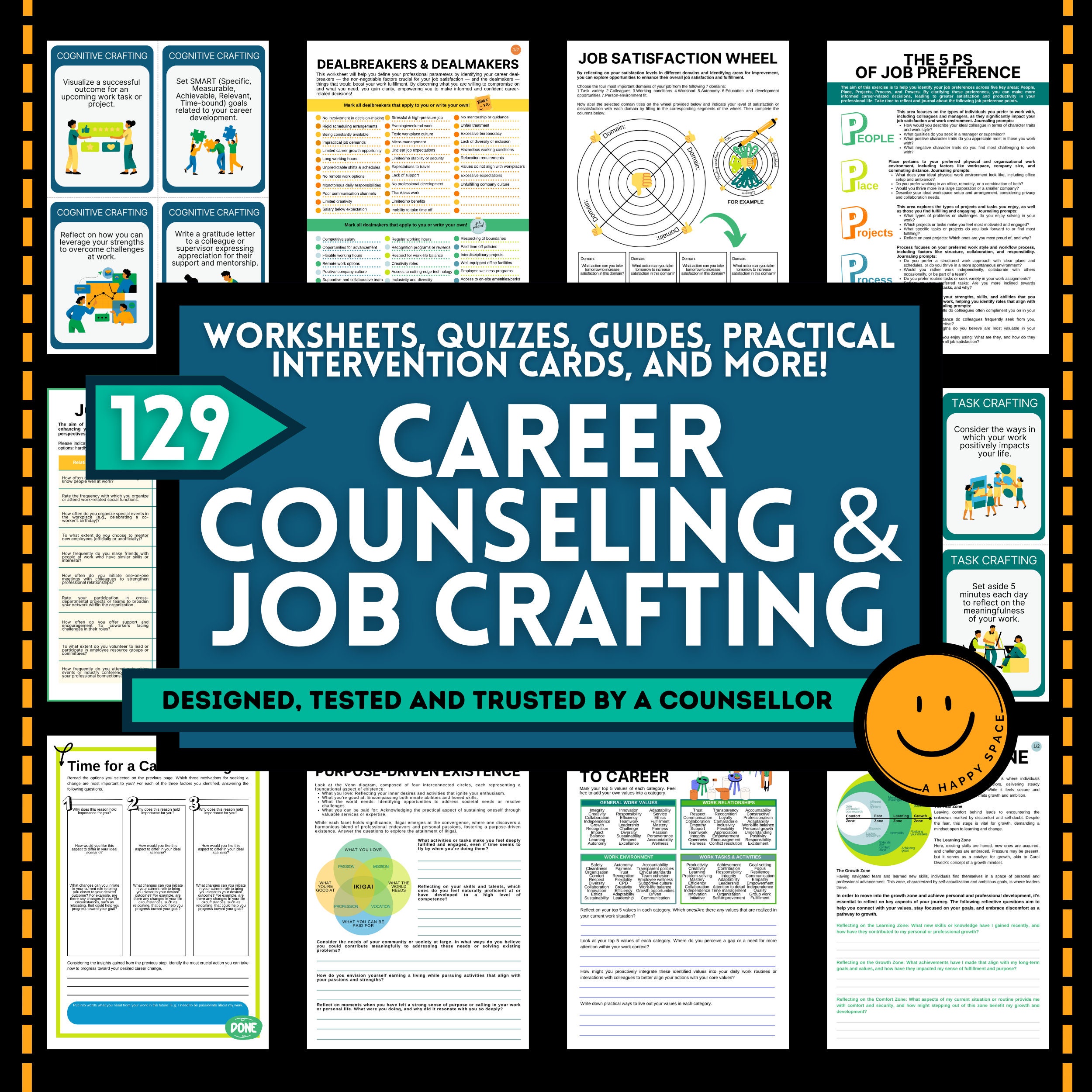 Career Coaching Toolkit Guidance Counseling Techniques Job Crafting ...