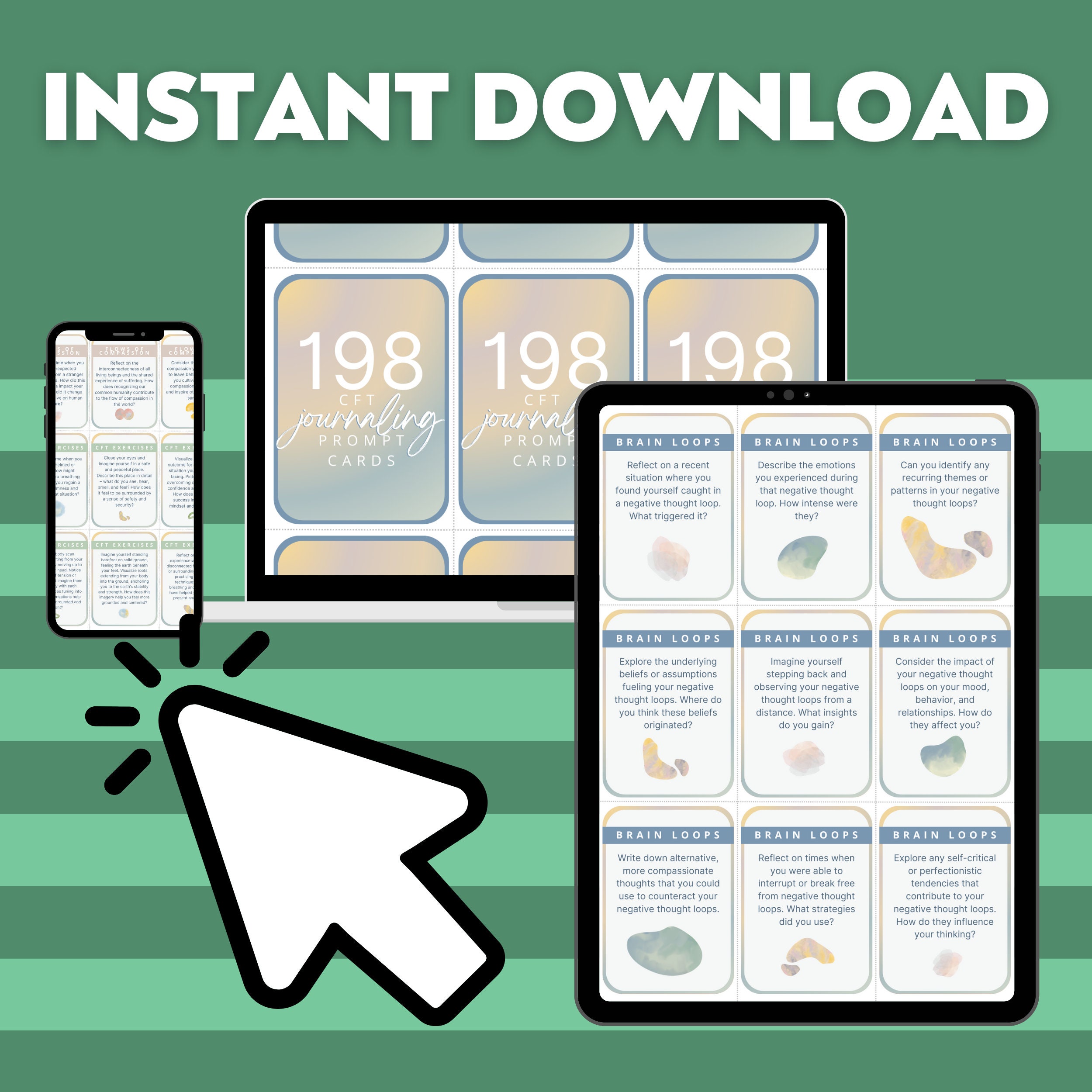 Compassion-focused Therapy CFT Questions Cheat Sheet Compassionate Self ...