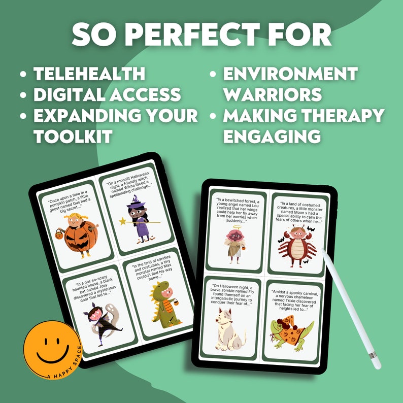 Therapeutic Story Starters for Kids Play Therapy Screening Emotional ...