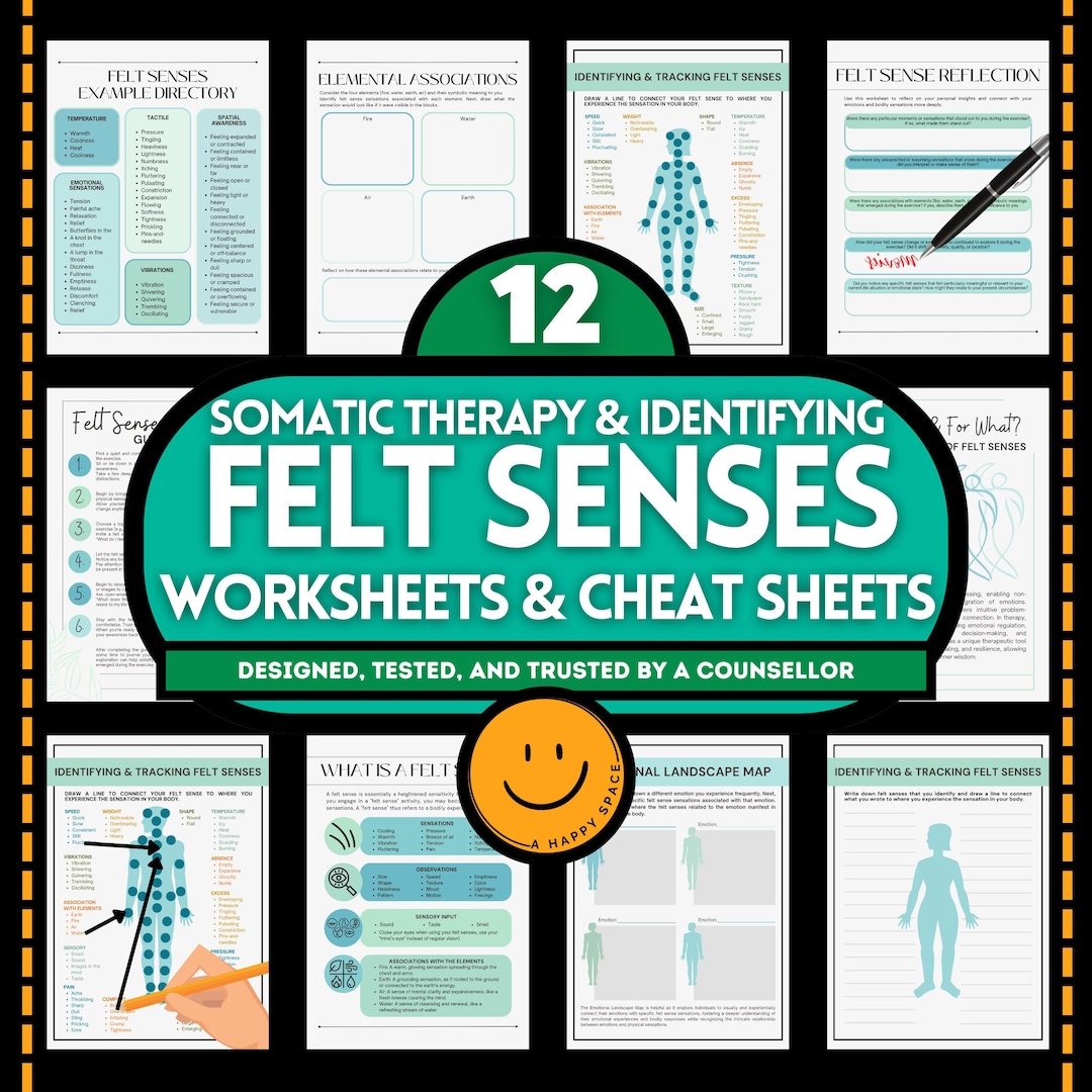 Identifying Felt Senses Somatic Exercise Therapists Ptsd Sensory Awareness And Processing