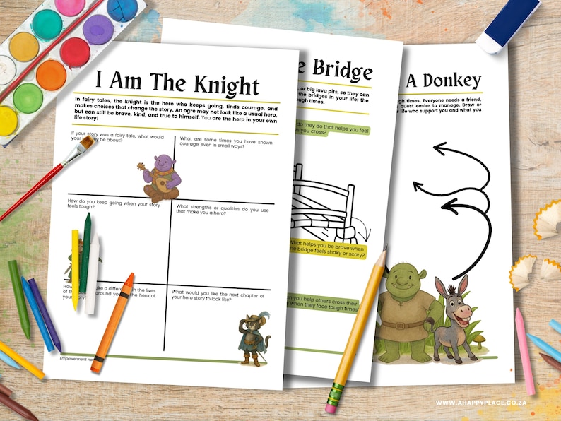 Printable Narrative Therapy Bundle for Kids, Re-authoring ...