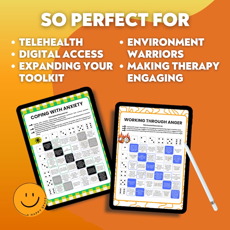 School Counseling Dice Game Teens Tweens Group Therapy Coping Skill ...