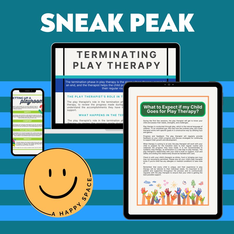Play Therapy Cheat Sheets for Therapists Child School Counselor Gestalt ...