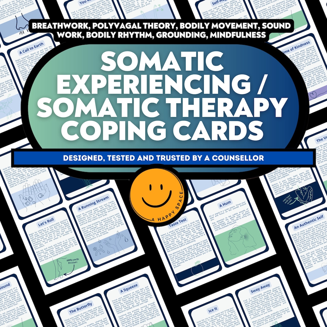 Somatic Experiencing SE Exercises Therapy Coping Skill Exercises for ...