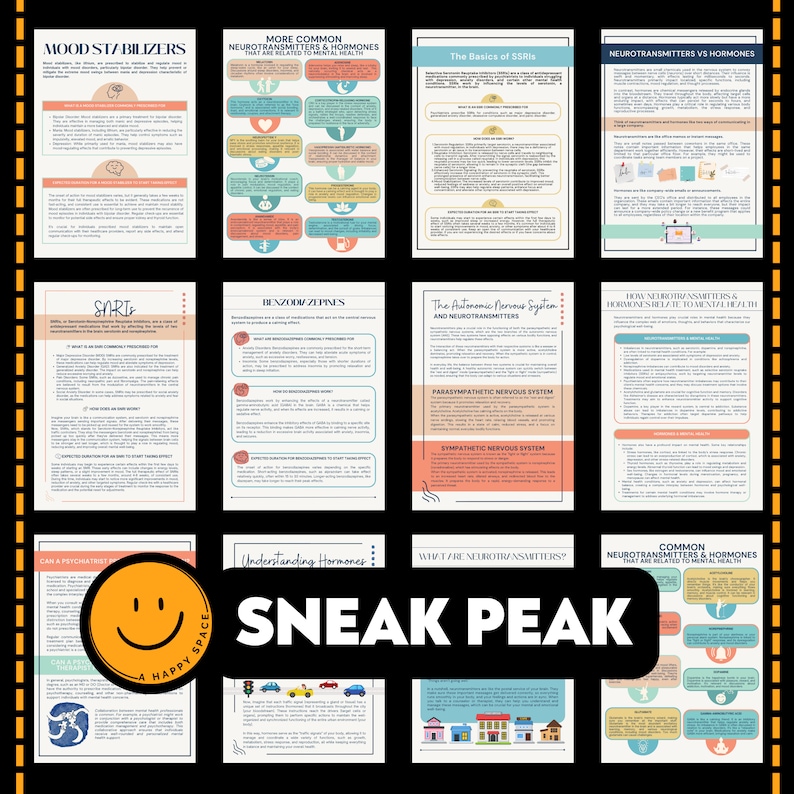 Psychiatric Medication Neurotransmitter Cheat Sheet Mental Health ...