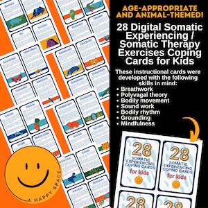 Somatic Experiencing SE Exercises Therapy Coping Kids Exercises for ...