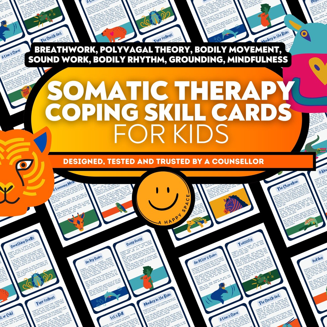 Somatic Experiencing SE Exercises Therapy Coping Kids Exercises for ...