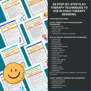 Play Therapy Guided Techniques for Therapists Child School Counselor ...