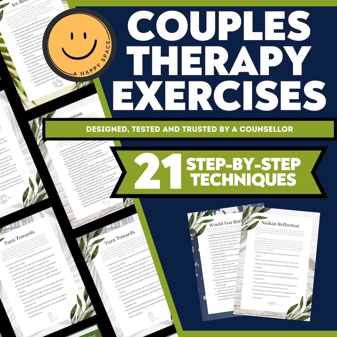Couples Therapy Exercises Session Ideas For Therapists Relationship