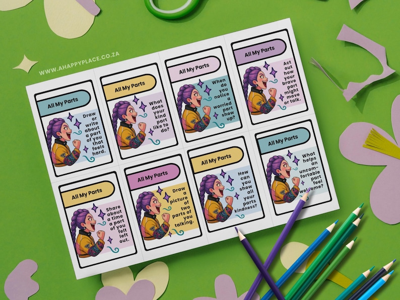 Kpop Demon Hunters Flashcards PDF, Printable Therapy Cards for Kids ...