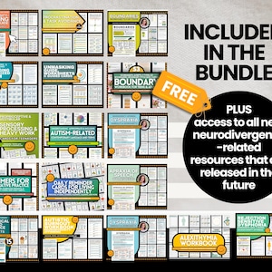 Neurodiversity Affirming Workbook Therapy Counselling Autism Spectrum ...