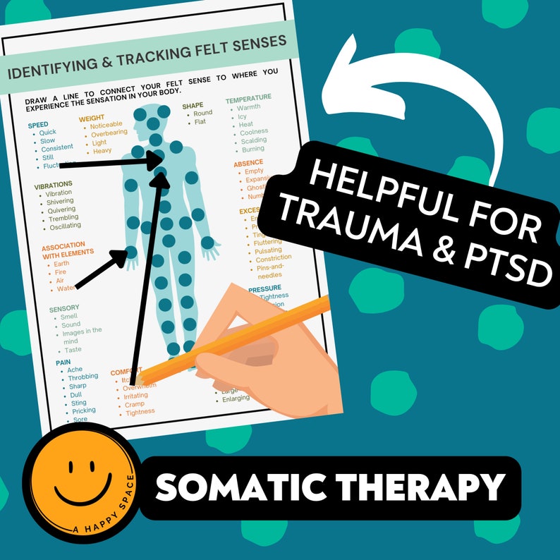 Identifying Felt Senses Somatic Exercise Therapists PTSD Sensory ...