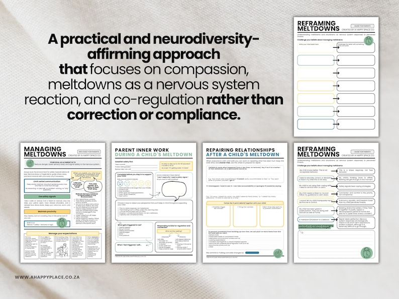 Neurodiversity Affirming Managing Autistic Meltdowns & Shutdowns PDF ...