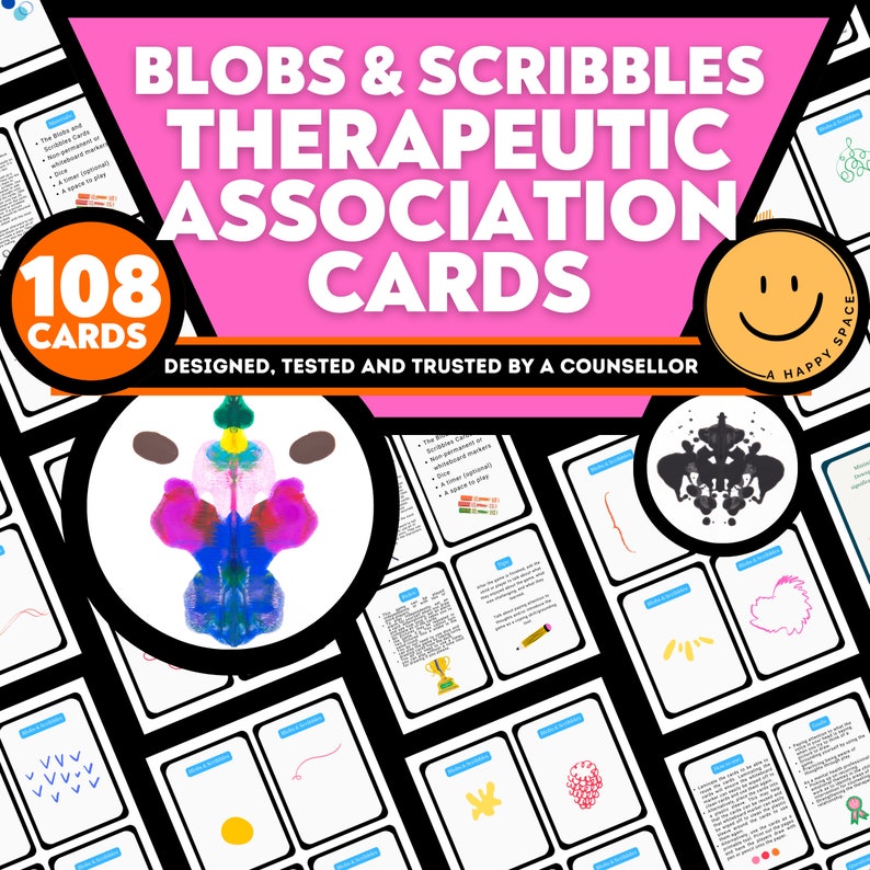 Art Therapy Worksheets Techniques Resource Cards Therapeutic Healing ...