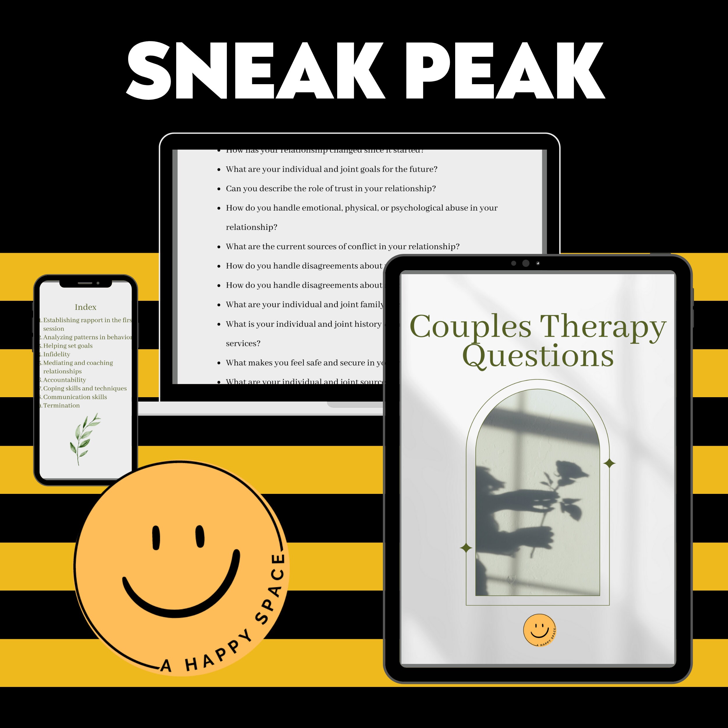 Couples Therapy Therapeutic Questions for Therapists Relationship ...