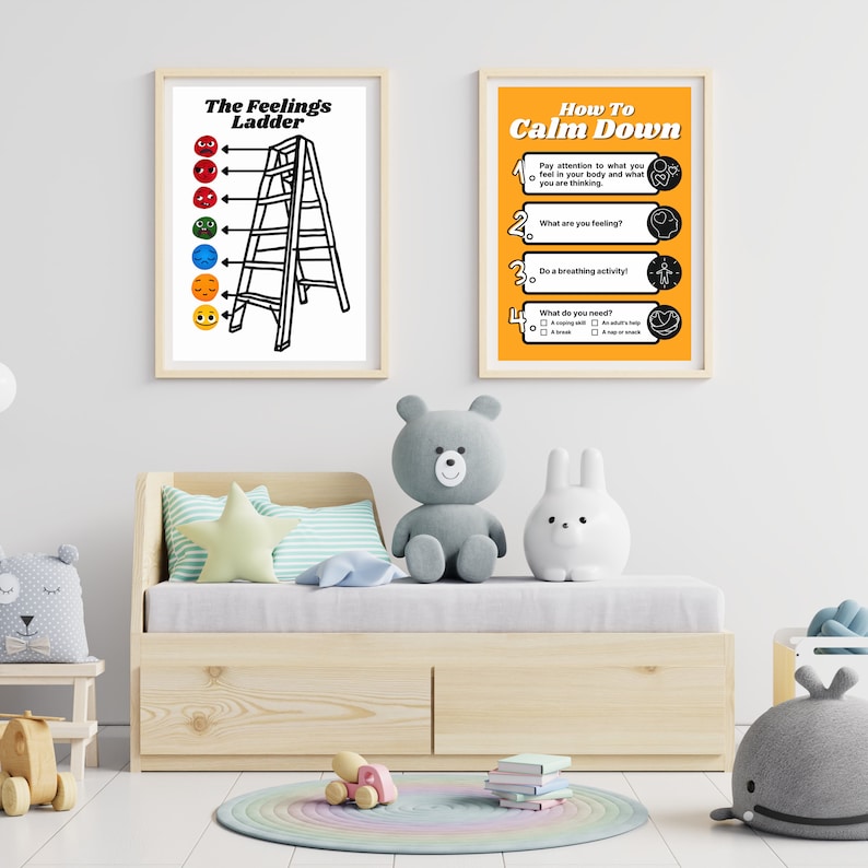 Play Therapy Office Decor EQ Posters SEL Classroom Decor School ...