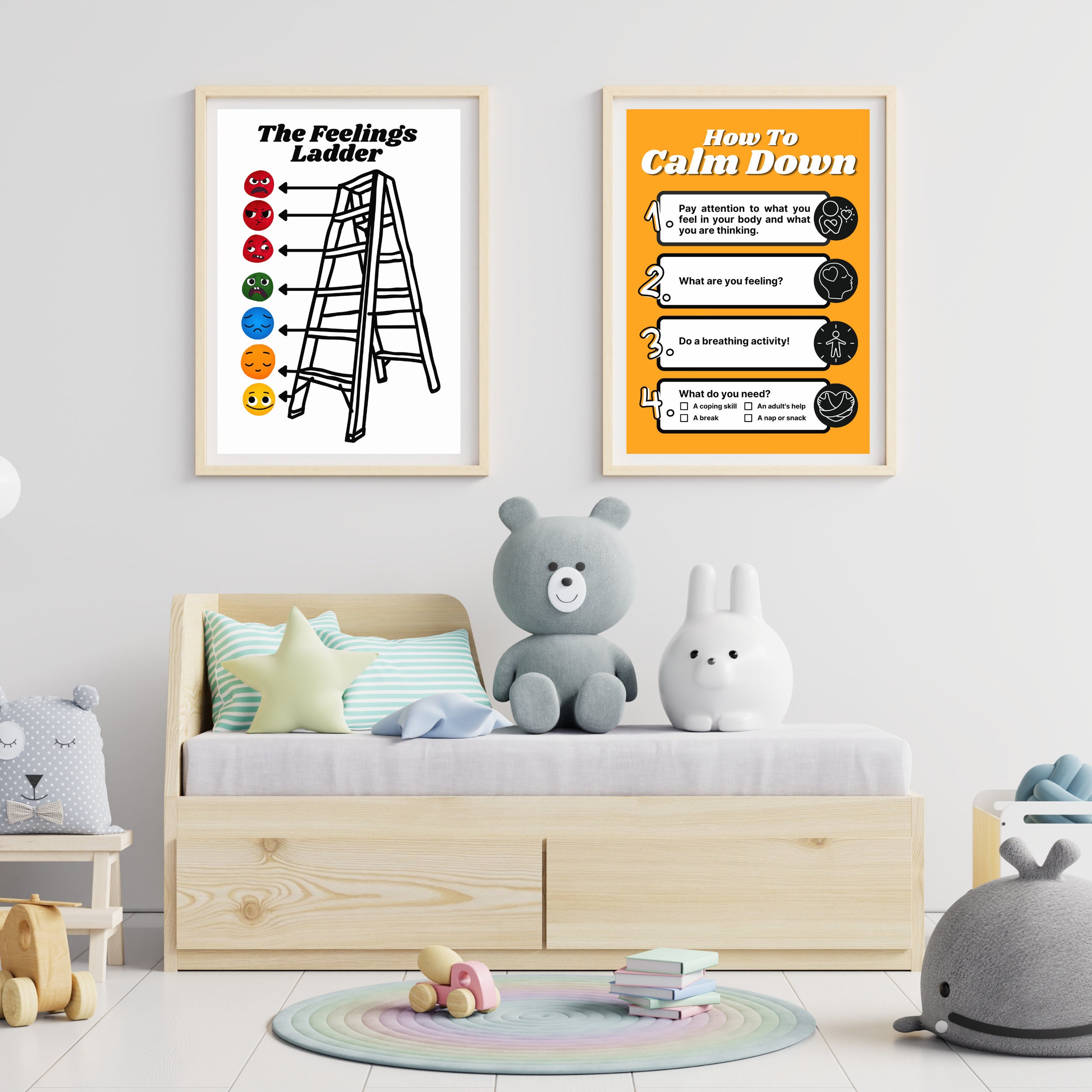 Play Therapy Office Decor EQ Posters SEL Classroom Decor School ...